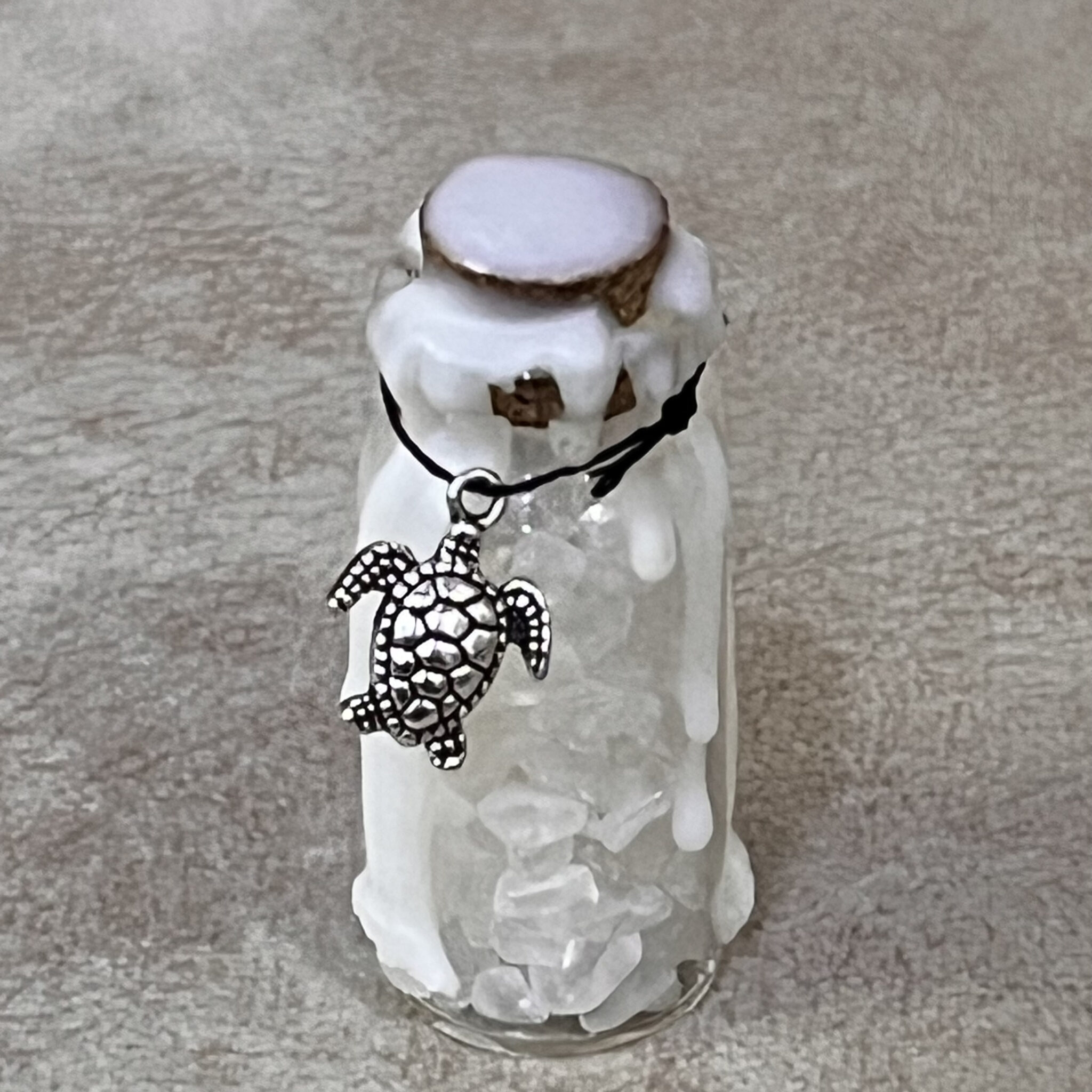 Clear Quartz Crystal Mini Jar – divinebeamblessingz.in